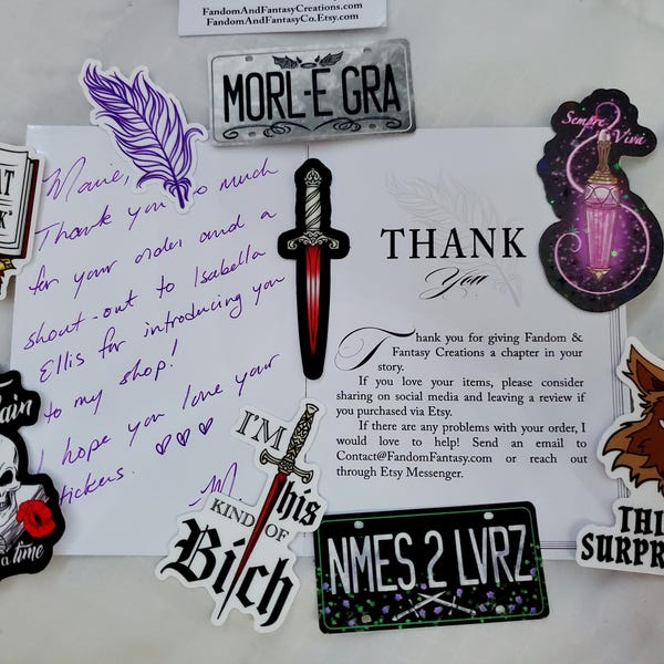 Blood and Ash Sticker Officially Licensed JLA Merch I Vow Hawke the ...