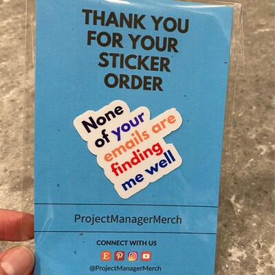 Hilarious Stress Meter Meme Sticker, Work Sticker, Funny Gift for ...