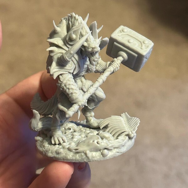 Werewolf Queen Miniature Werewolf Fantasy Miniature Dnd Miniatures DND ...