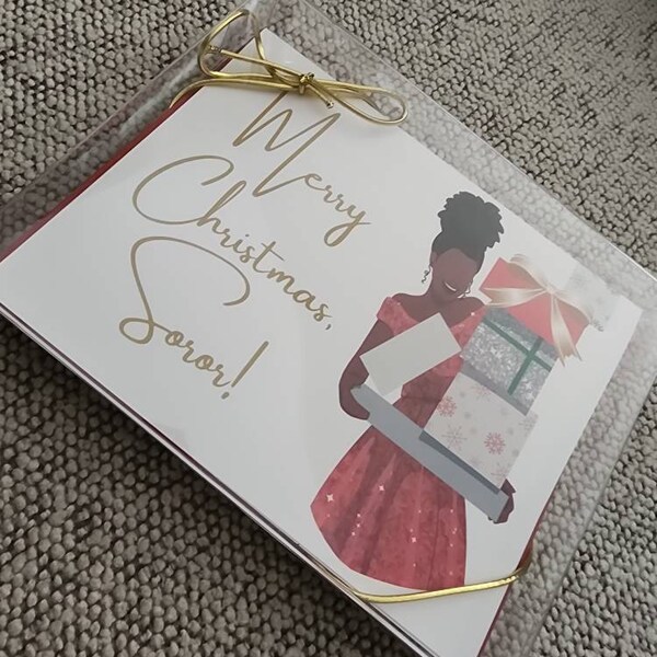 10 Personalized Greeting Cards, Delta Sigma Theta Inspired, Soror, Card ...