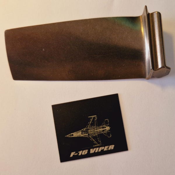 CF6 Boeing 747 Huge Titanium Jet Engine Fan Blade Display. - Etsy