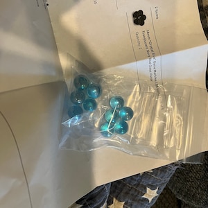 Mini Natural Earth Mars & Moon Set of 3 Art Glass Marbles W | Etsy