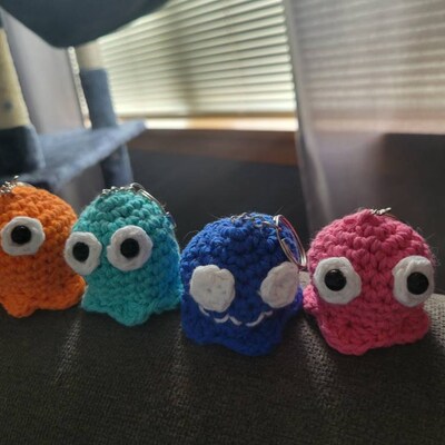 Pac-man Set Amigurumi Crochet PDF PATTERN ONLY - Etsy