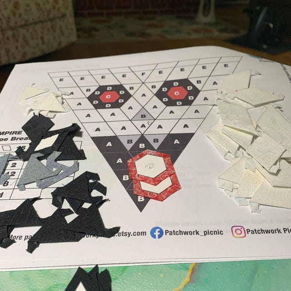 Parade EPP Patchwork Quilt Pattern PDF - Digital Download - Etsy