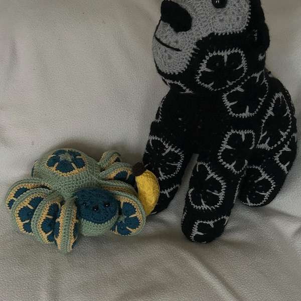 Sully the African Flower Spider Crochet Pattern, PDF, Digital Download ...