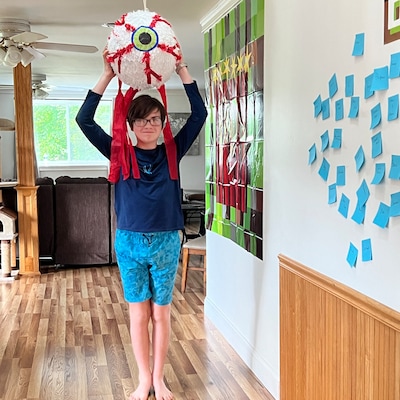 Giant Multi Color Pinata Fiesta Pinata Made to Order - Etsy