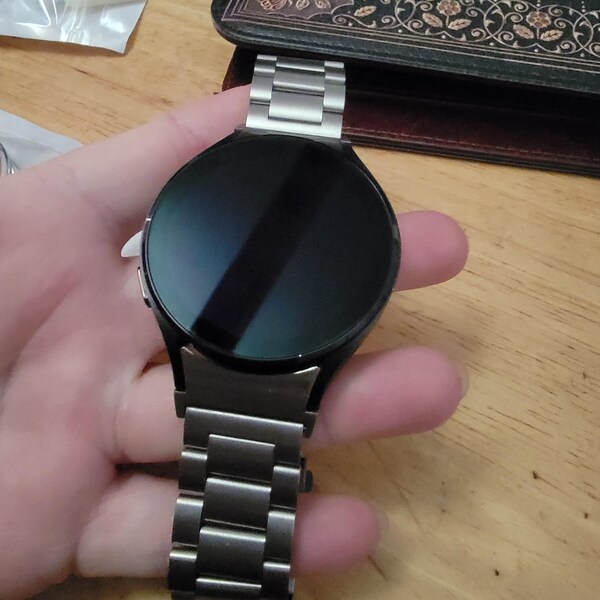 Gapless Stainless Steel Galaxy Watch Band for Men Samsung Galaxy Watch ...