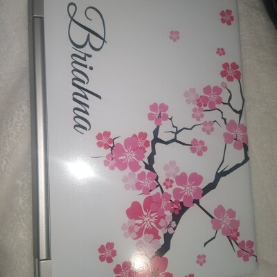 Floral Laptop Sticker Watercolor Flower Notebook Vinyl Dell Hp - Etsy