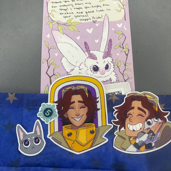 Overwatch Pride Stickers | Venture, Soldier 76, Tracer, Baptiste ...