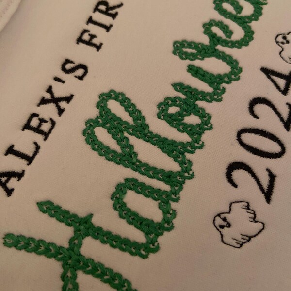 Bold Chain Stitch FONT Dense Chain Machine Embroidery Designs in ...