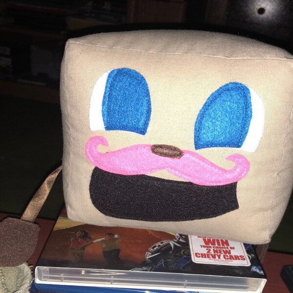 Tiny Box Tim Plushie Corduroy Plush Toy. 6 Cube, Pillow. Markiplier ...