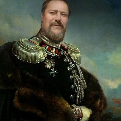 Custom Royal Portrait for Him, Historical Portrait, Renaissance ...