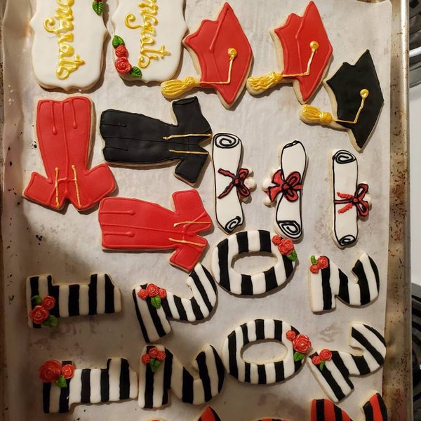 Graduation Cookie Cutter Collection, You Pick the Set, Grad Cap ...