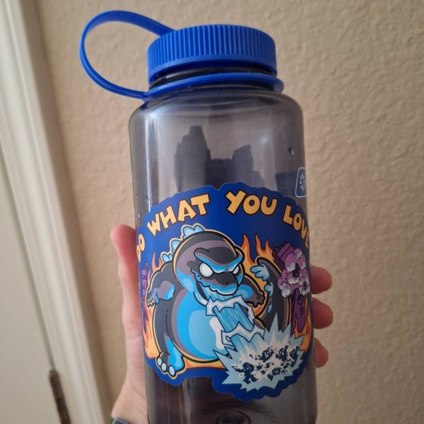 VS067 Worm on a String Medusa Vinyl Sticker / Y2K Kidcore Aesthetic ...