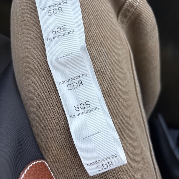 30*42MM Logo Labels, Folding Tags, Sew Twill Labels, Sew Accessori ...