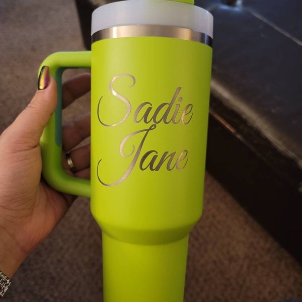 Personalized Name Engraved 30oz 40oz Stanley Gift for Daughter Mom Gift ...
