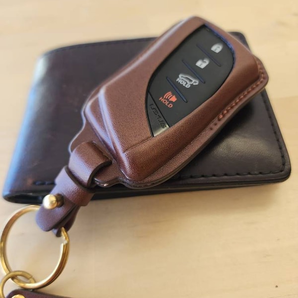 Toyota Land Cruiser Corolla Cross 2022 2023 Leather Key Case, Toyota ...