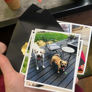 Scrapbook With 80 Black Pages Personalized Photo Included Black ...