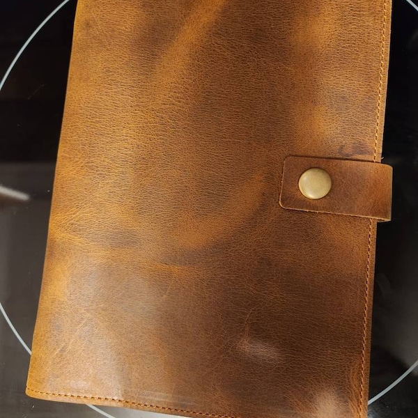 Personalized A5 / A6 Leather Refillable Planner Binder, 6 Ring ...