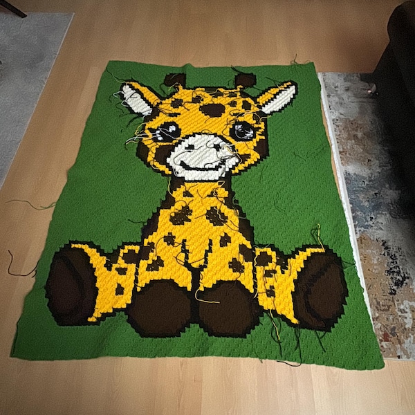 Creepy Skull Middle Finger Pattern and Graph C2C & Tapestry Crochet ...