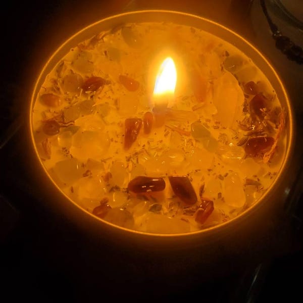 Healing Energy Candle - Negative Energy Cleansing - Soy Aromatherapy ...