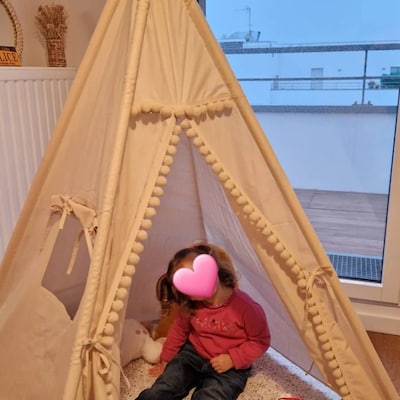 Teepee, Kids Tipi, Indian Tee Pee, Childrens Teepee, Playtent, Tipi ...