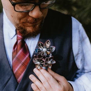 Doctor Who Inspired Paper Flowers Set of 5 11 doctors | Etsy