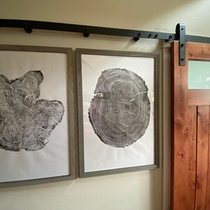 Mulberry Tree ring Print Tree ring art print Woodcut real | Etsy