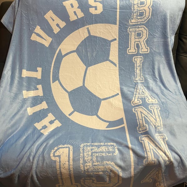 Sport Team Logo Beach Towel, Personalized School Team Towel, Softball ...