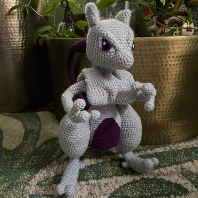 Mewtwo Crochet Pattern PDF File - Etsy UK
