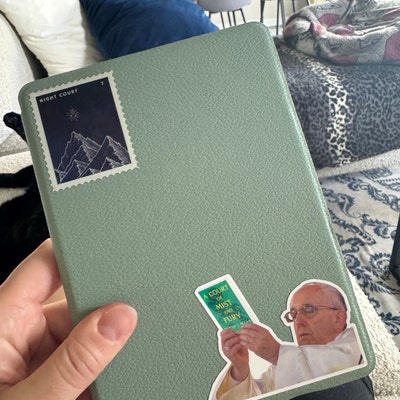 Zaddy Inspired Waterproof Vinyl Sticker, Book Laptop Decals, Water ...