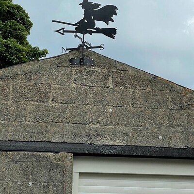 WITCH 7 Metal Plasmacut Weathervane Roof Decor Weathercock - Etsy