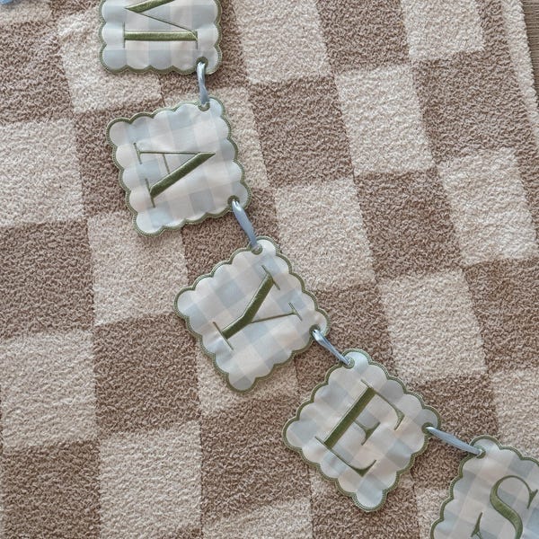 Nursery Decor Set, Heirloom Nursery Sign, Heirloom Nursery Banner Gift ...