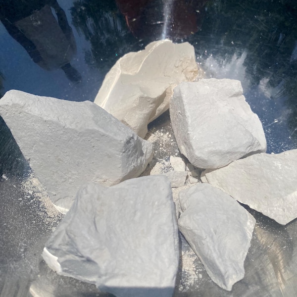 Pure Kaolin Clay Chunks – White Dirt Kaolin for DIY Masks & Crafts - Etsy