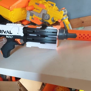 Nerf Kronos/mercury Speed Loader Silver | Etsy