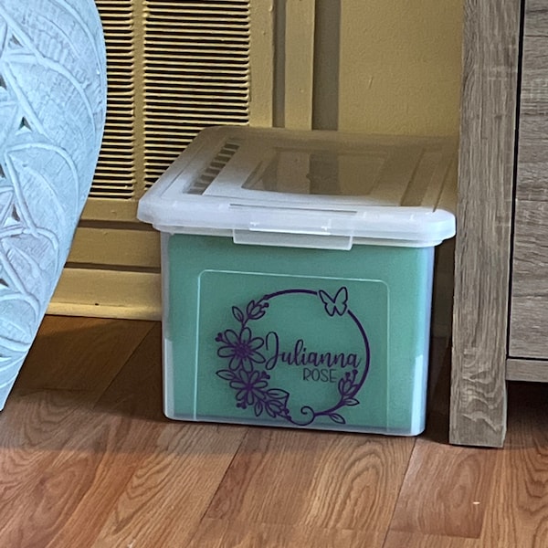 Milestone Tote Kits Floral Edition | School Memory Box DIY Kit | Kids ...