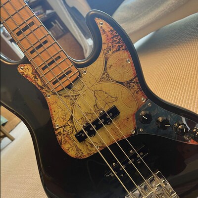 Engraved Telecaster Pickguard & Control Plate SET Unique Handmade ...