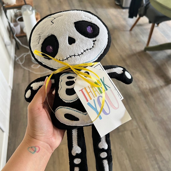 Made to Order Skeleton Stuffie - Etsy