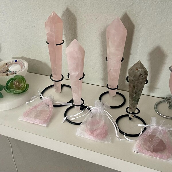 Pink Agate/cotton Candy Crystal Spheres - Etsy