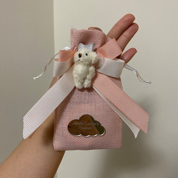 Custom Teddy Bear Sachet Bags, Baby Shower Gifts, Welcoming Baby Gifts ...