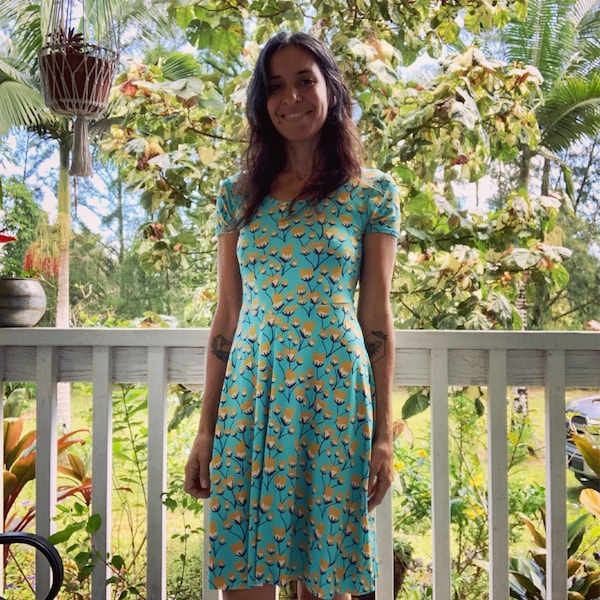 Stasia Dress and Tee Women's PDF Sewing Pattern - Etsy
