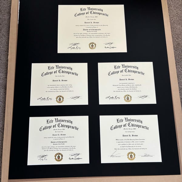 Custom Multiple Opening Single Mat Matboard for Picture and Certificate ...