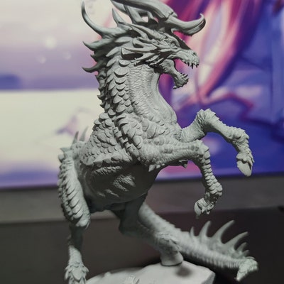 Kiminari Kirin Ki-rin Qirin Unicorn Premium 3D Printed Tabletop ...