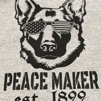 GERMAN SHEPHERD SVG With American Flag, German Shepherd Svg Files for ...