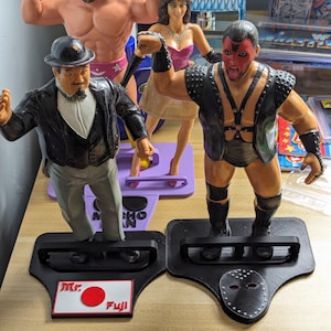 Custom Hasbro WWF Ring Stands - Etsy
