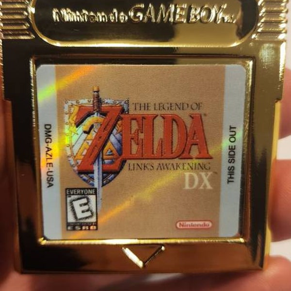 Ancient Mew GBA Holographic Label Laminated Replacement Label for Game ...