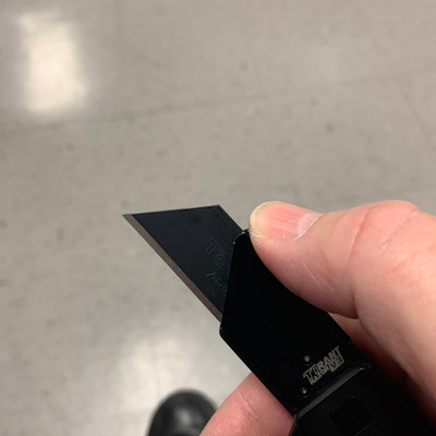 Exceed Designs TIRANT RAZOR V3 jet-black PVD 6al-4v Titanium Utility ...