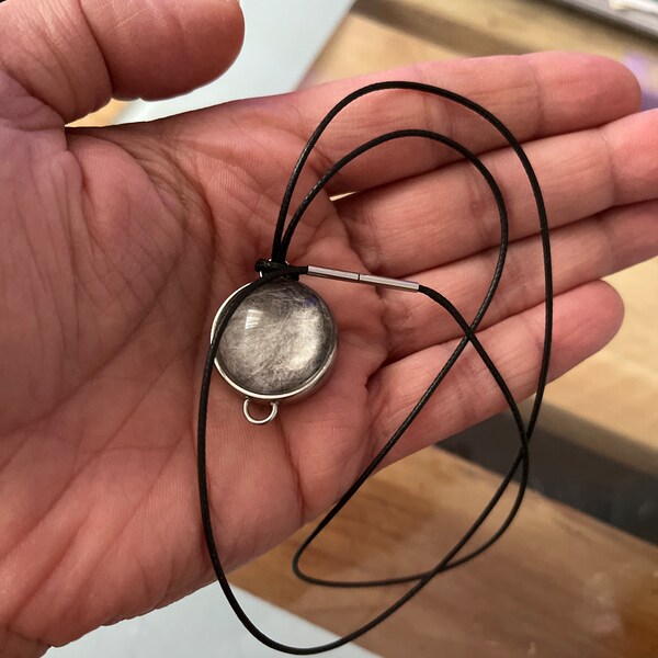 Glass Locket Bracelet - Fillable Clear Locket Bangle for Ash Flower ...