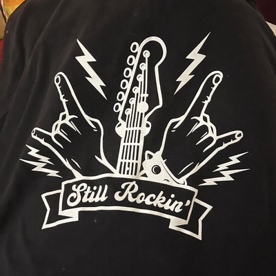 Rock and Roll Music SVG Guitar SVG Rock Hand Sign Svg Rock N Roll SVG ...