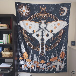 Psychedelic Tapestry Sexy Nude Women Tapestry aesthetic Wall - Etsy